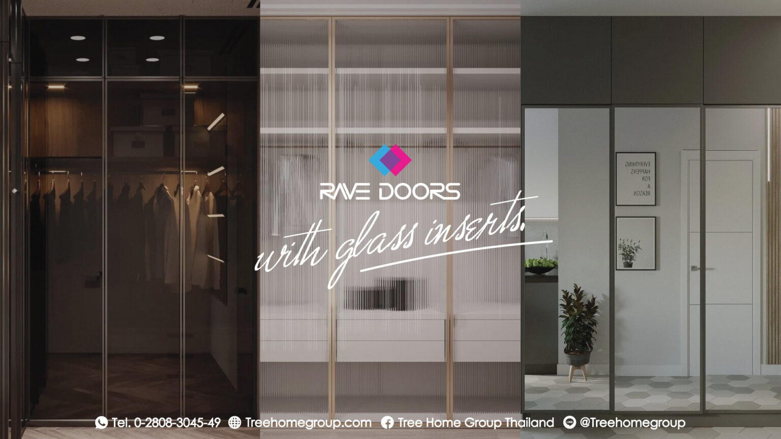 RAVE Doors with Material Design Inserts